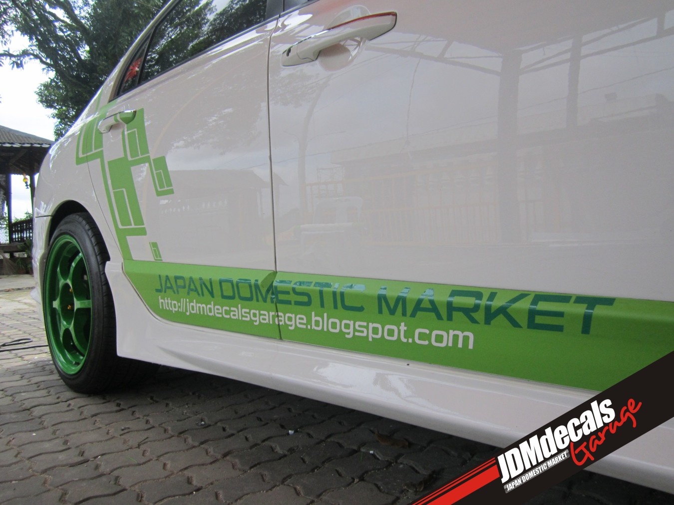 JDMdecals Garage: JDM Flag Stripe Decal Project