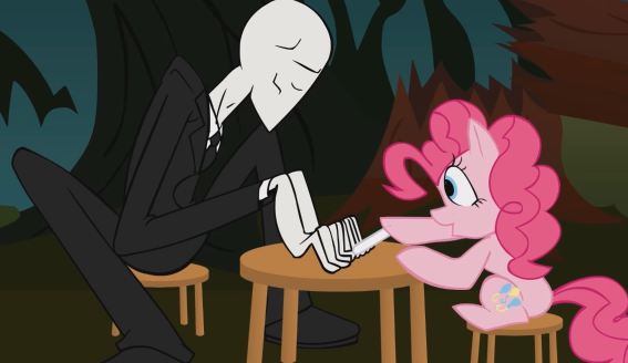 Slenderman In My Little Pony