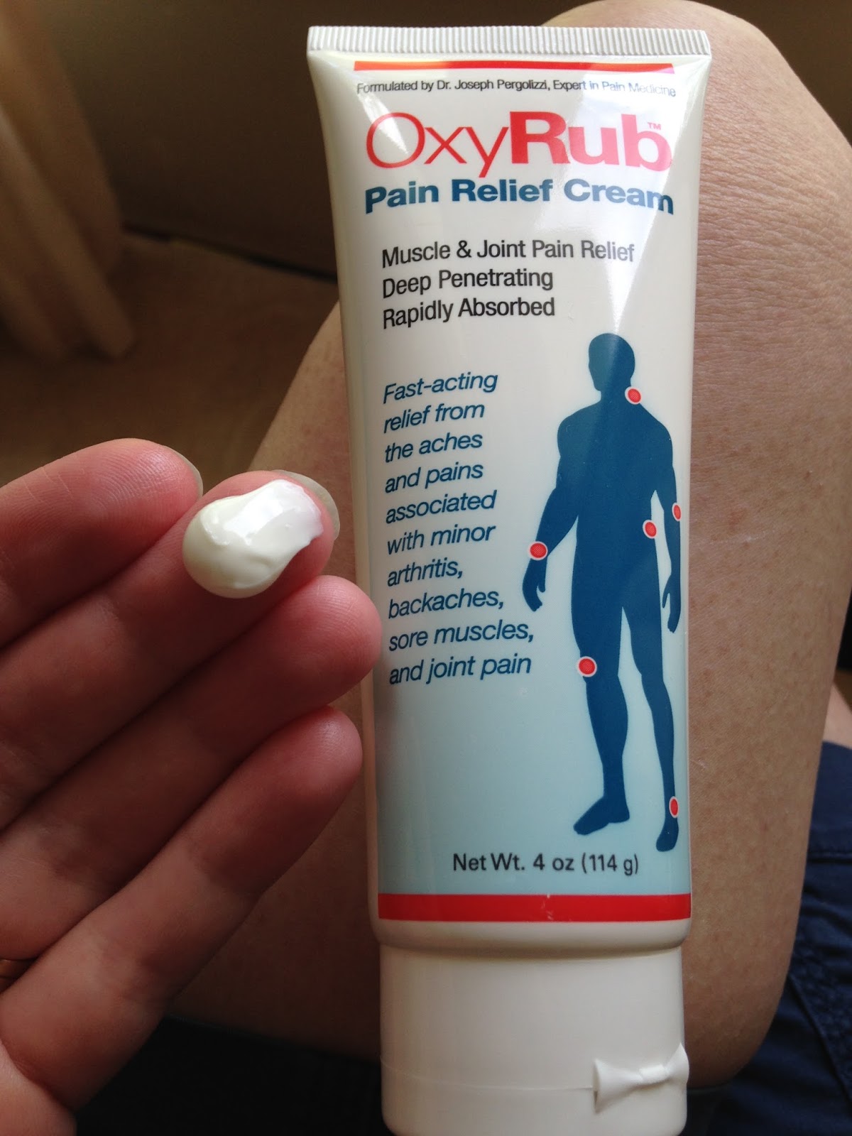 Steph's MN Life: OxyRub Pain Relief Cream Review