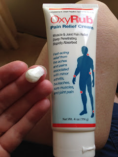 Steph's MN Life: OxyRub Pain Relief Cream Review
