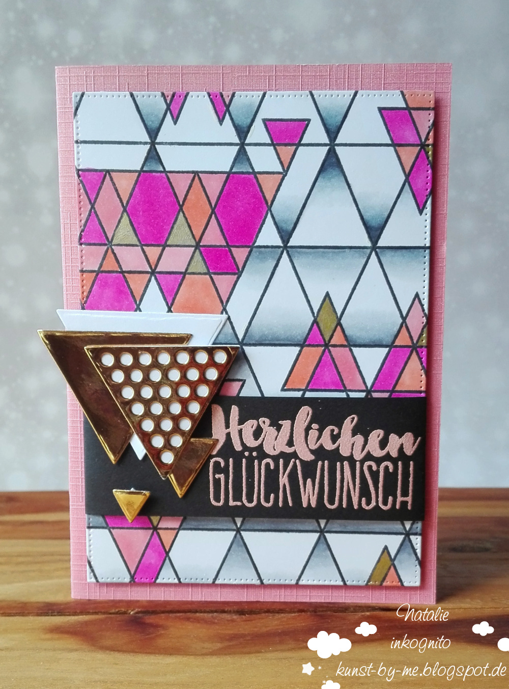 INKognito ~ Cards by Natalie: triangles / Dreiecke