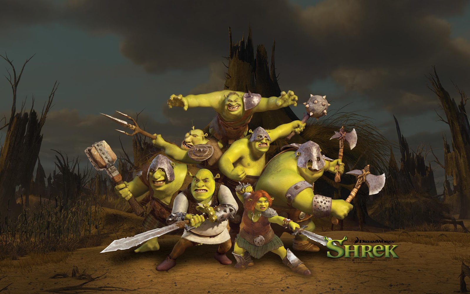 trololo blogg: Wallpaper Shrek
