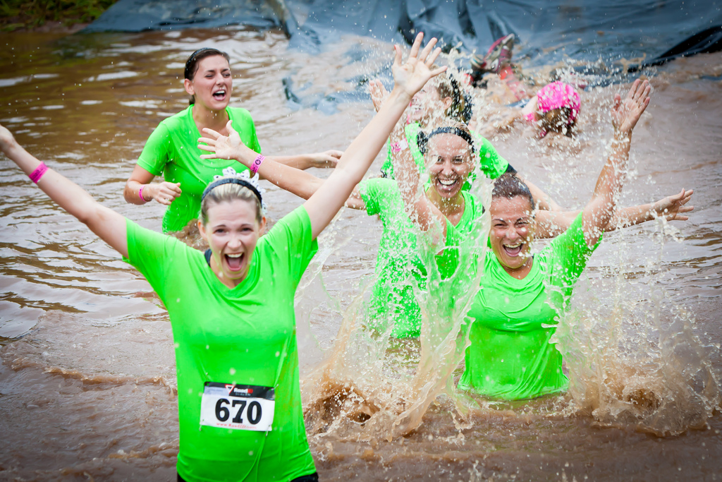 DC DISCOMBOBULATED: LoziLu Women's 5K Mud Run...