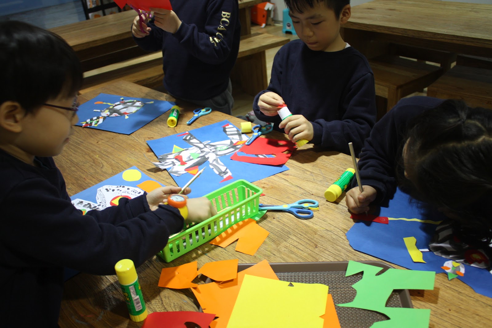 BCC Canada Art Studio: Grade 2 - Monster Collage