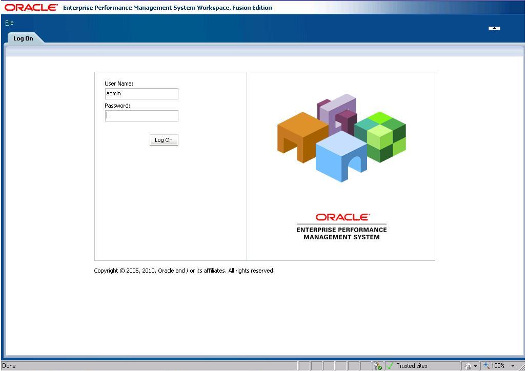 Oracle Hyperion: Customization of oracle Hyperion workspace 11.1.2.1