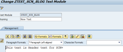 SAP ABAP Central: Text Types used in Smartforms