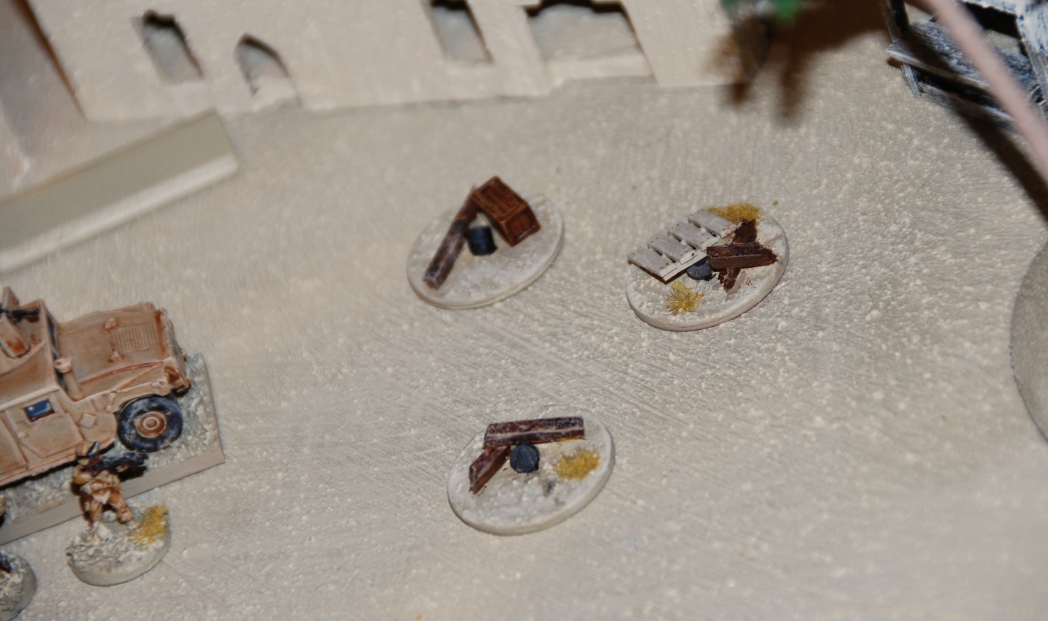 Lord Ashram's House of War: IED markers finished