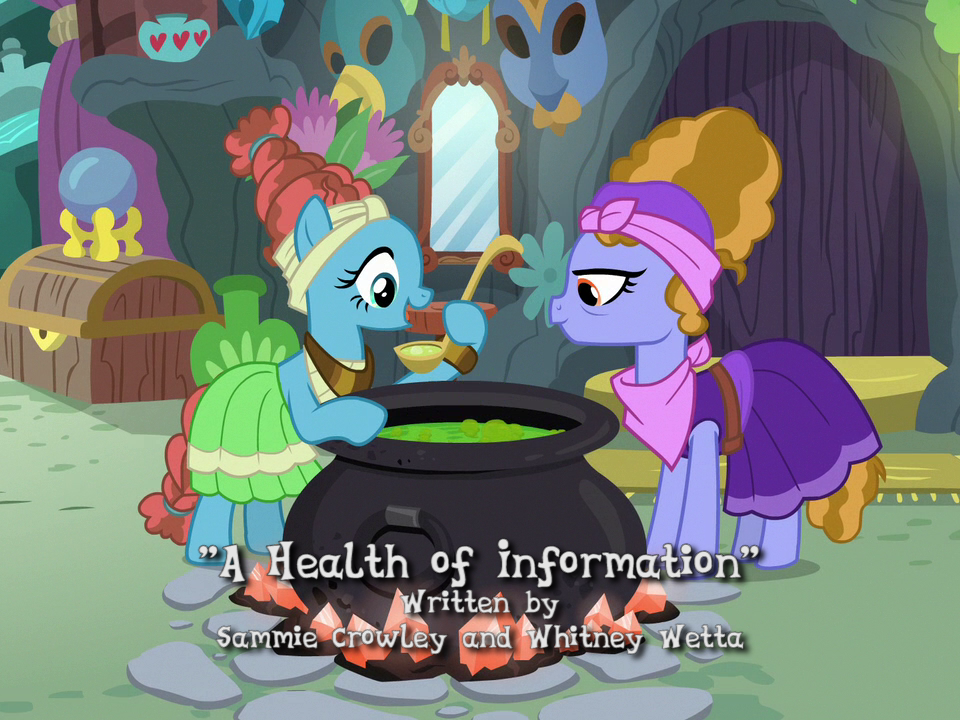 The Railfan Brony Blog: MLP Episode 720: A Health of Information