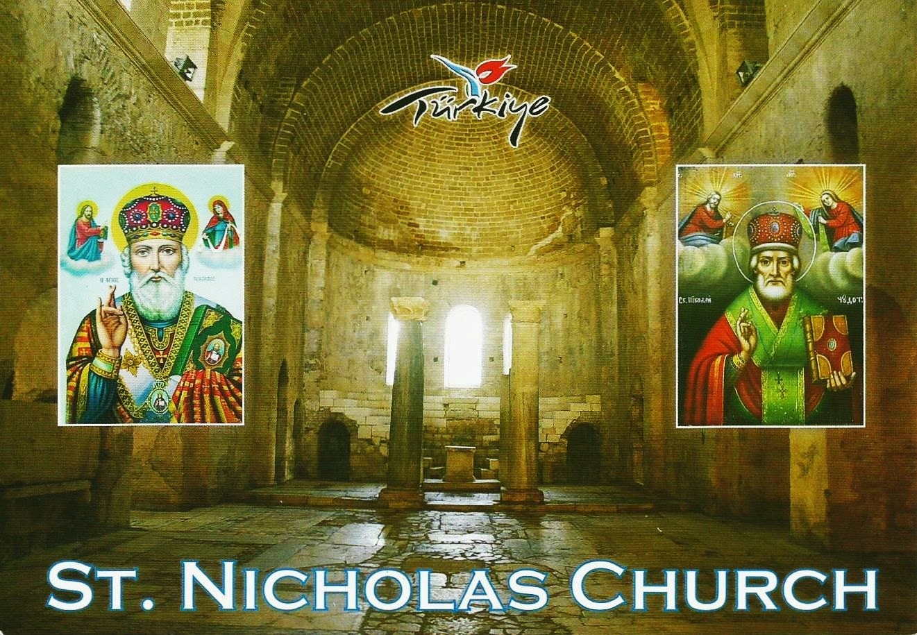 Postcards on My Wall: St. Nicholas Church, Antalya, Turkey (Unesco ...