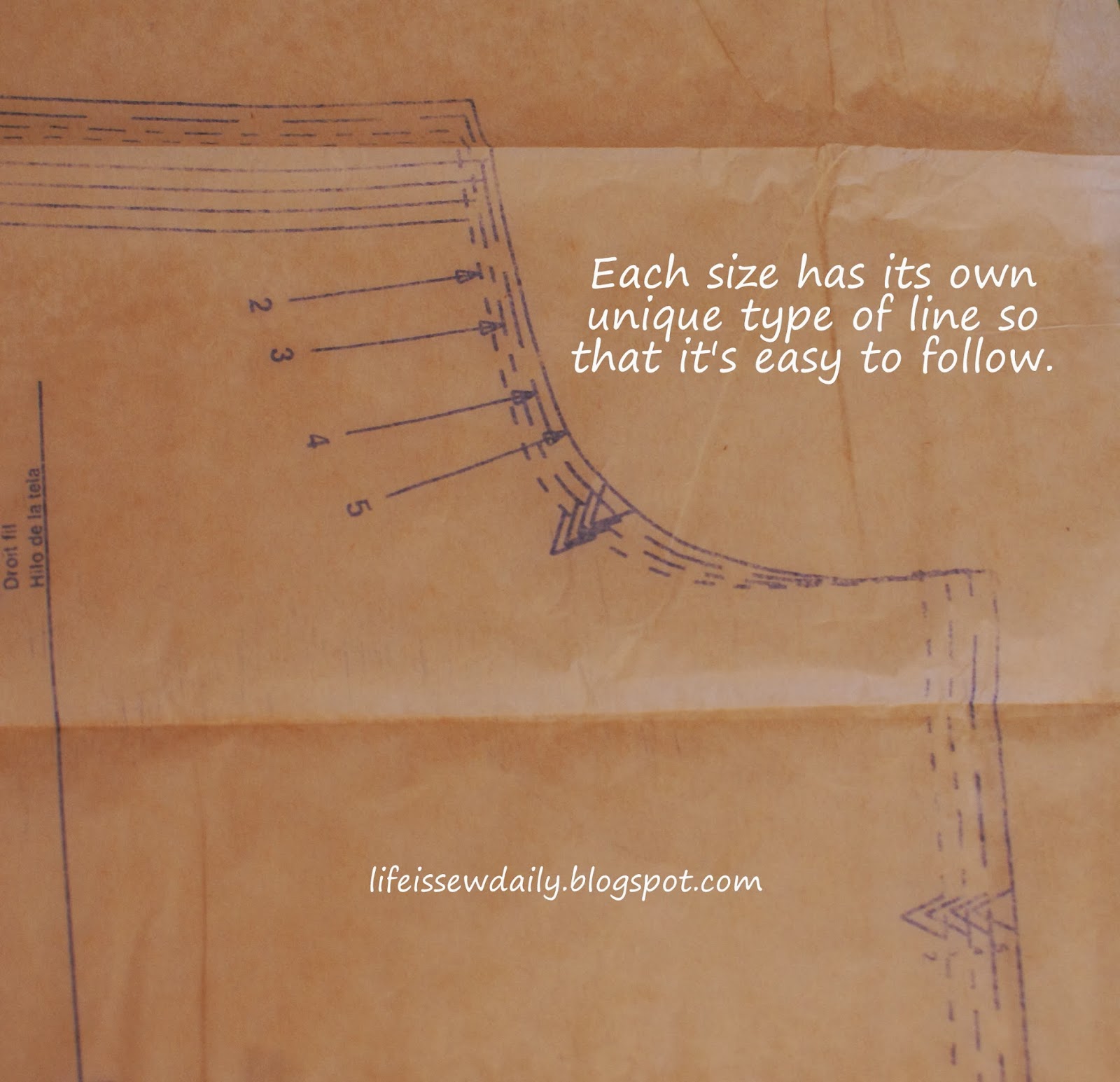 Life is {Sew} Daily: How to Cut Out a Pattern
