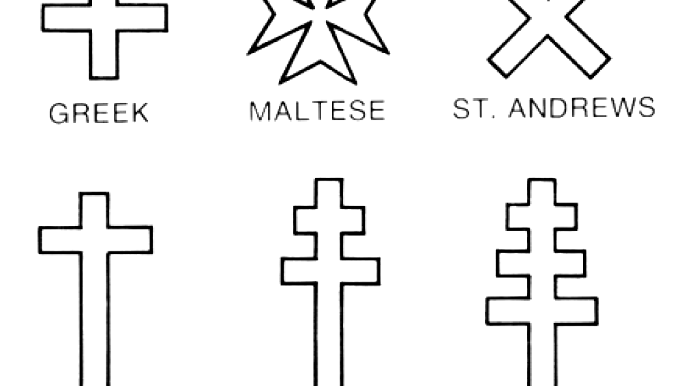 Christian cross variants