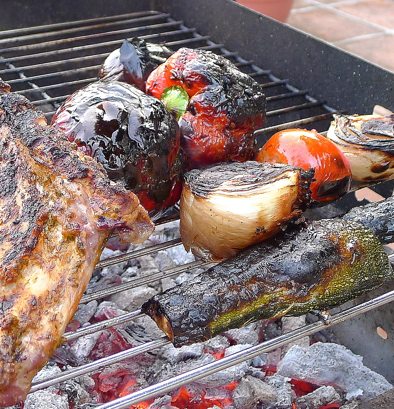 MY KITCHEN IN SPAIN: THE REMAINS OF THE BARBECUE