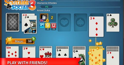 My Facebook Game List: Solitaire 3 Social
