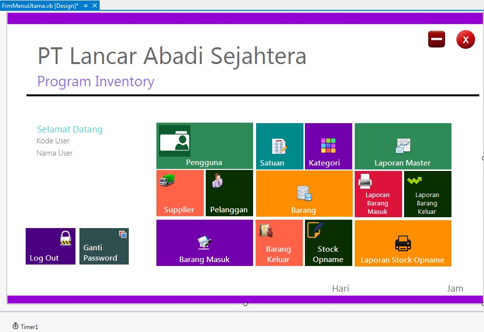 Program Inventori Persediaan Barang dengan VB.net - Belajar Pemrograman ...