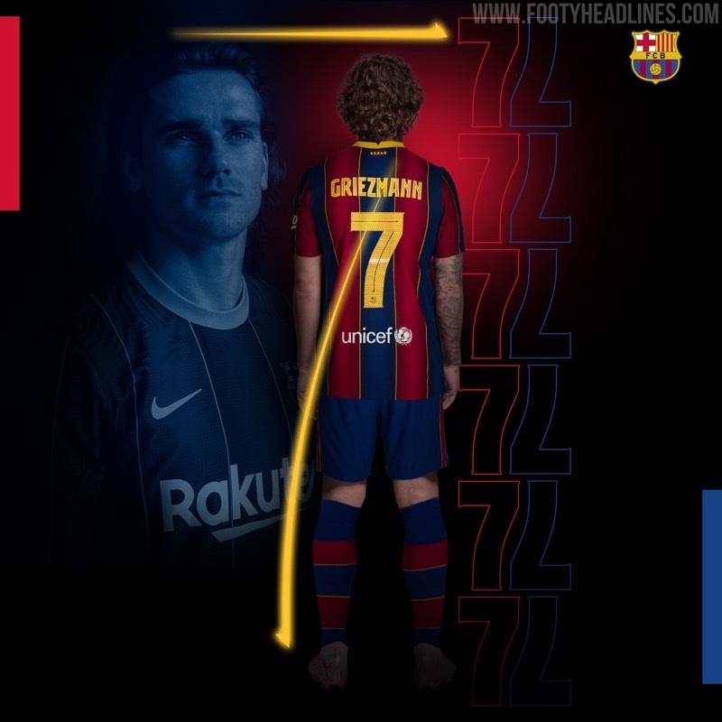 Griezmann is FC Barcelona's New Number 7 - Footy Headlines