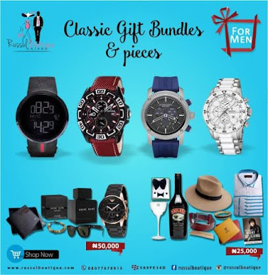 Classic gift bundles & pieces for men @ Russul online boutique