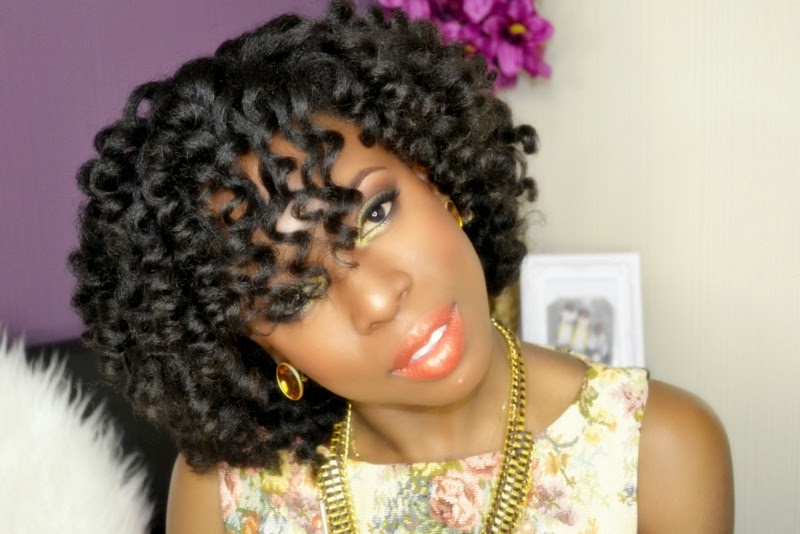 Fabulous Spring Curls on Natural Hair