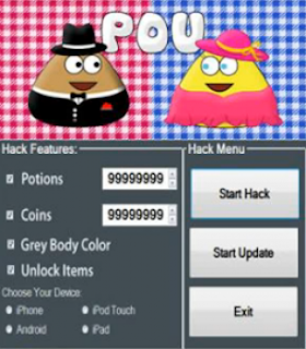 GamesMasterXhacK: Pou Hack 2013 Update download