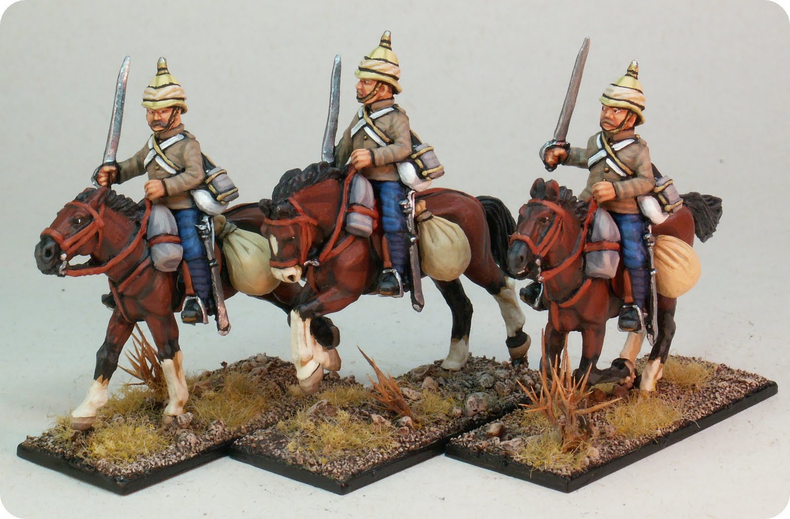 Over Open Sights: Perry Miniatures Sudan 10th Hussars: The Troopers.