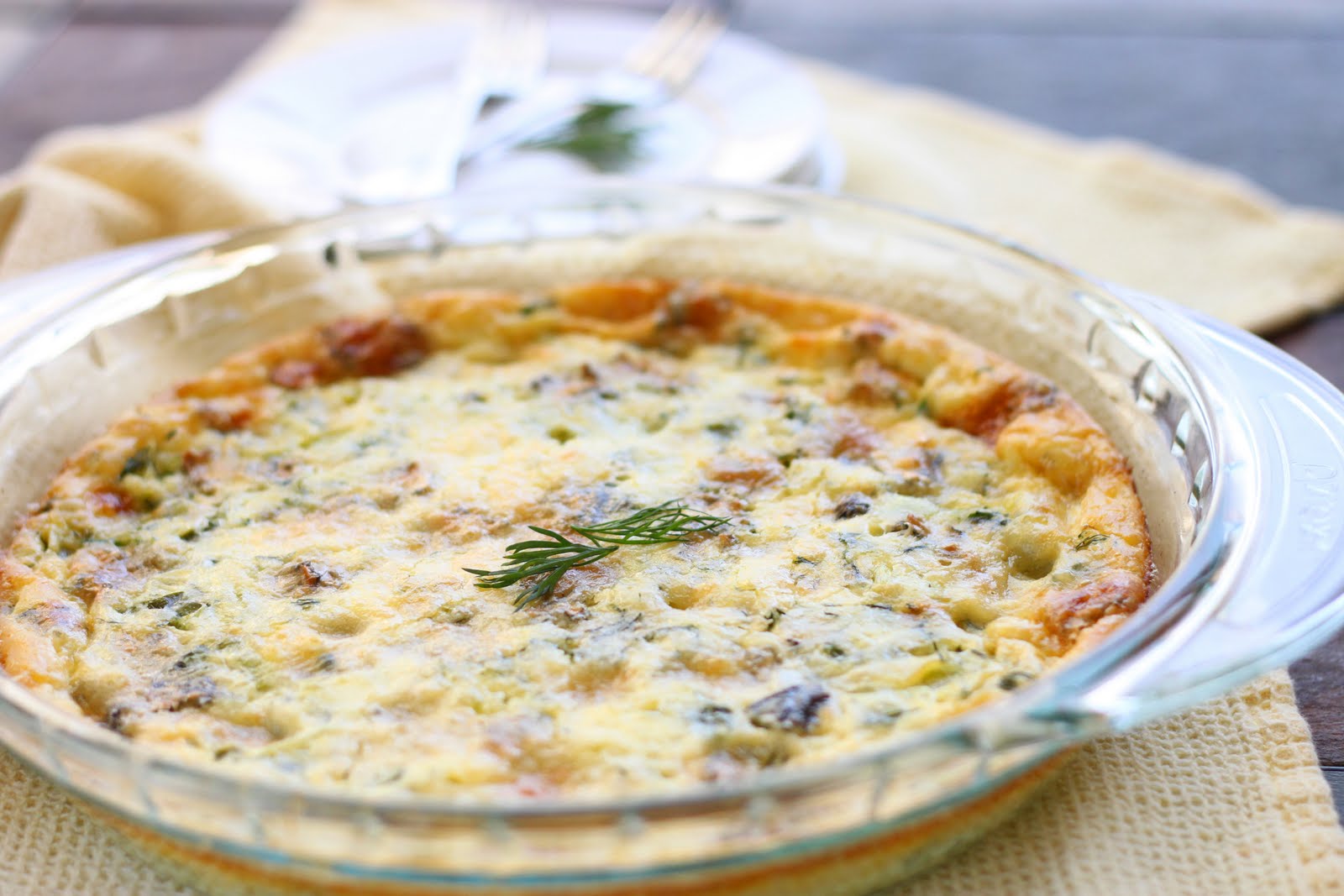 The Cilantropist: Spring Quiche: Asparagus, Green Garlic, and Humboldt Fog