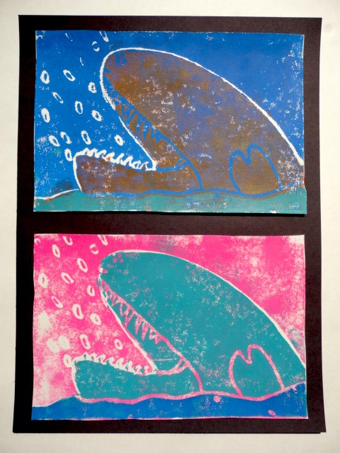 Thomas Elementary Art: 4th Grade Animal Printmaking (The best ...