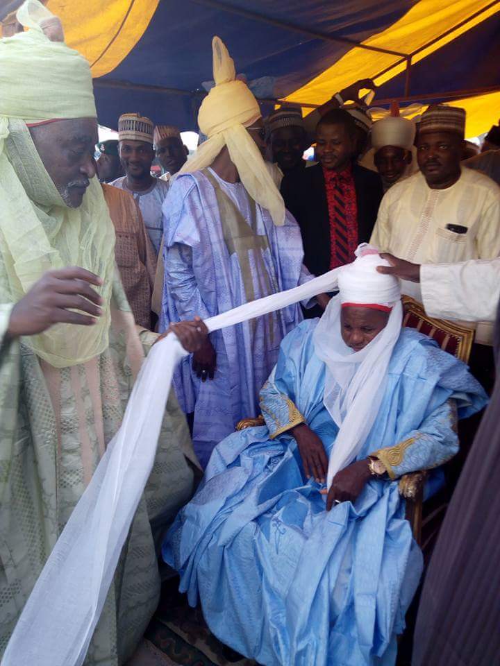 CONGRATULATION ON YOUR TURBANING CEREMONY AS MATAWALLEN HAUSA BY HIS ...