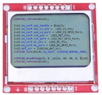 Записки дилетанта: Дисплей Nokia 5110 на контролері PCD8544 ...