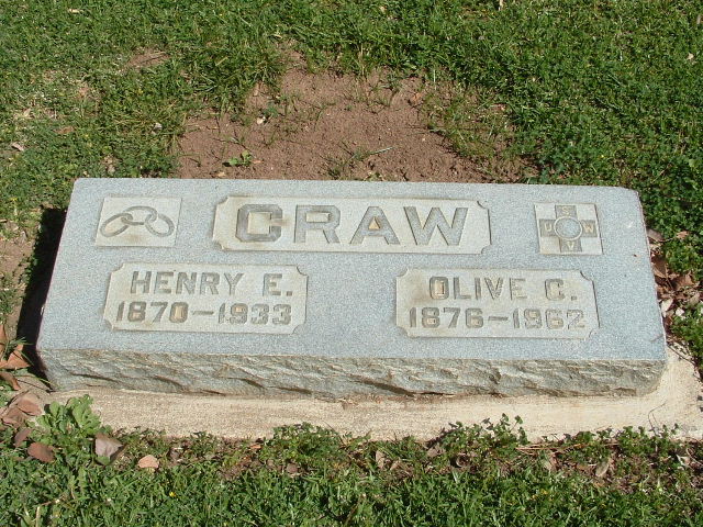 Gravestone Rambler: Spanish-American War Veteran: Henry E. Craw