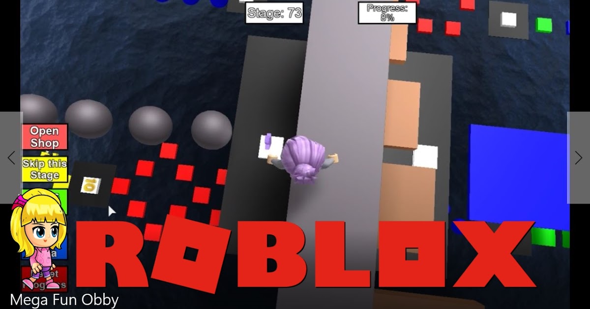 Roblox Mega Fun Obby Gameplay | Chloe Tuber
