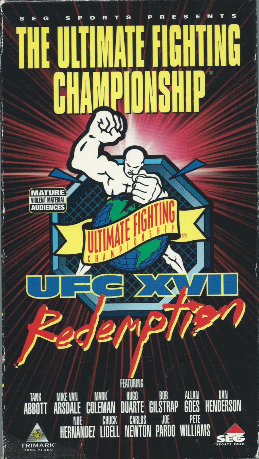 Cardboard Clubhouse: Wacky Wrestling VHS Boxes: UFC Edition