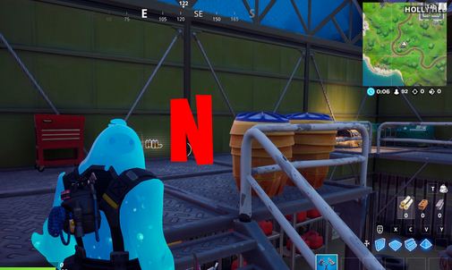 Find Letter N: Fortnite Location Guide with Map