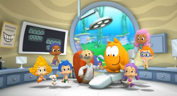 Locomotion of Expressions: “A Tooth on the Looth” Bubble Guppies