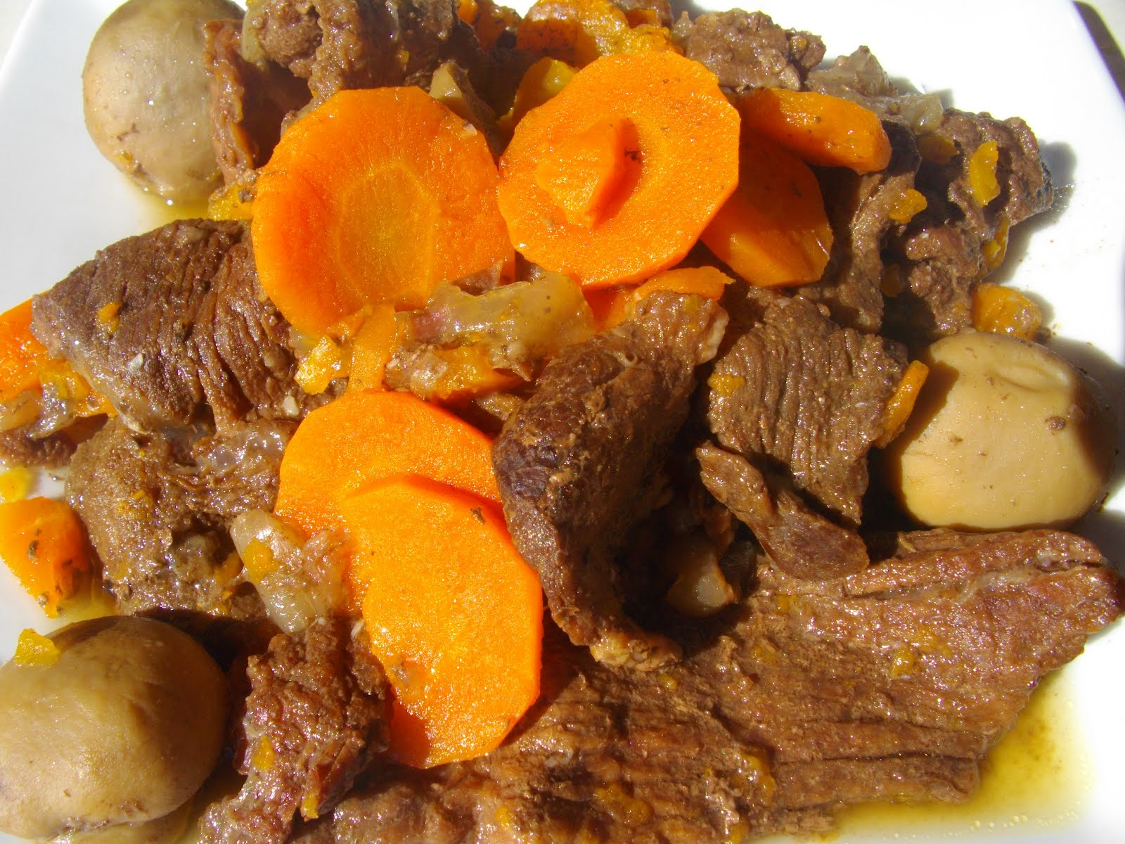 Mujer Dukan: Estofado de ternera