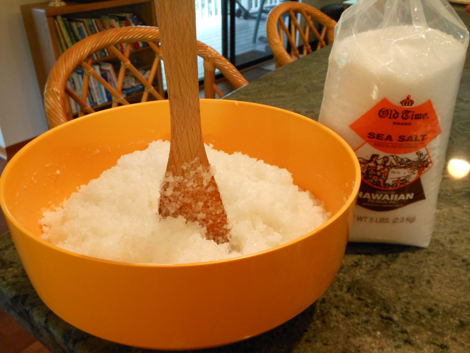 The Gourmet Diabetic: Papio Baked in Salt