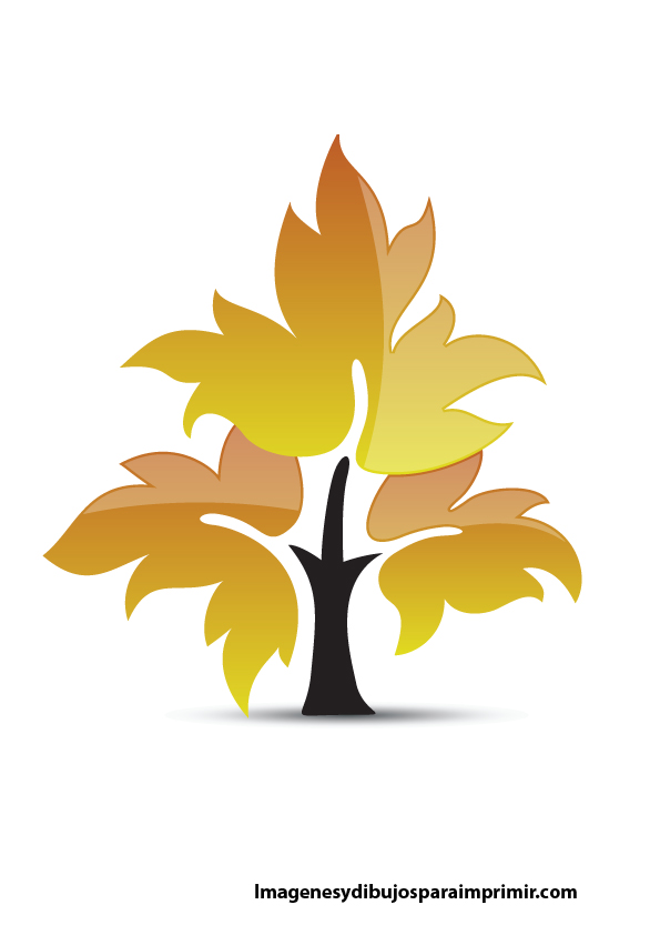 Arboles de otoño para imprimir-Colorear dibujos,letras, Actividades ...