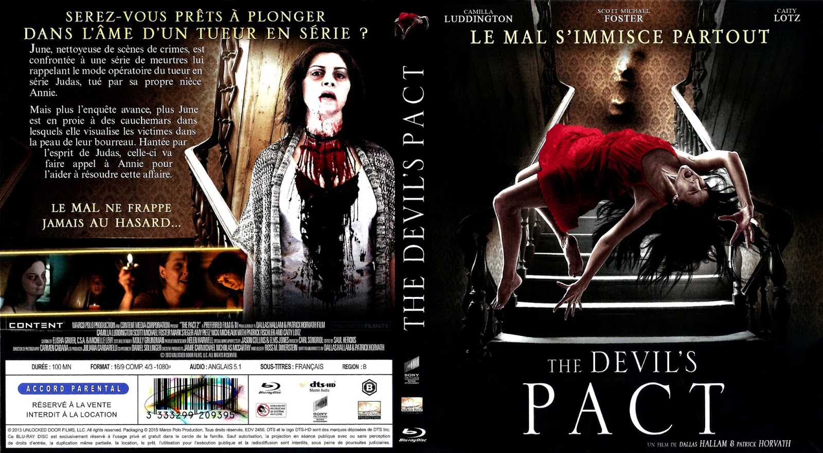 BLU-RAY JAQUETTES BLU-RAY: The devil's pact