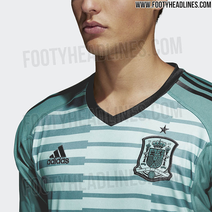 Spain 2018 World Cup Goalkeeper Kits Released - Footy Headlines