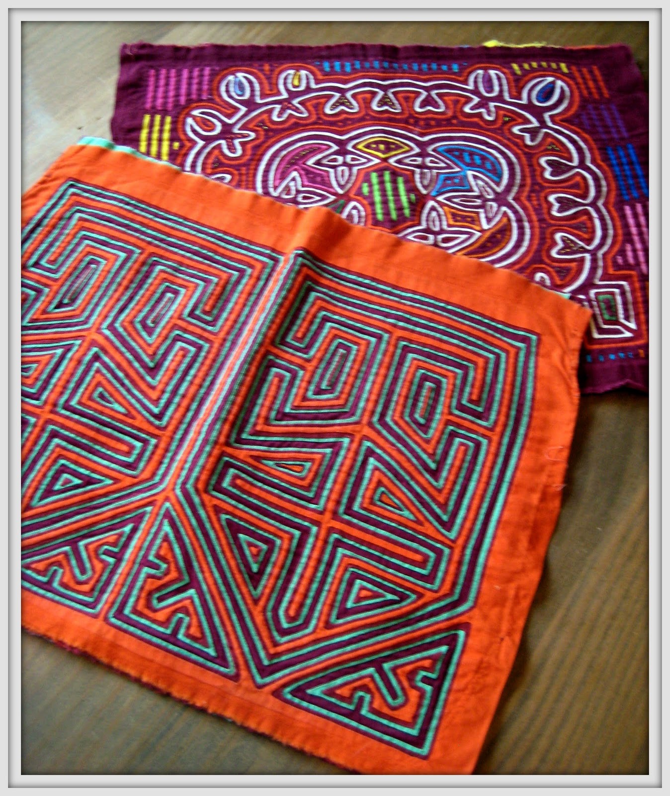 Bolwol: World Wednesday: molas from Panama
