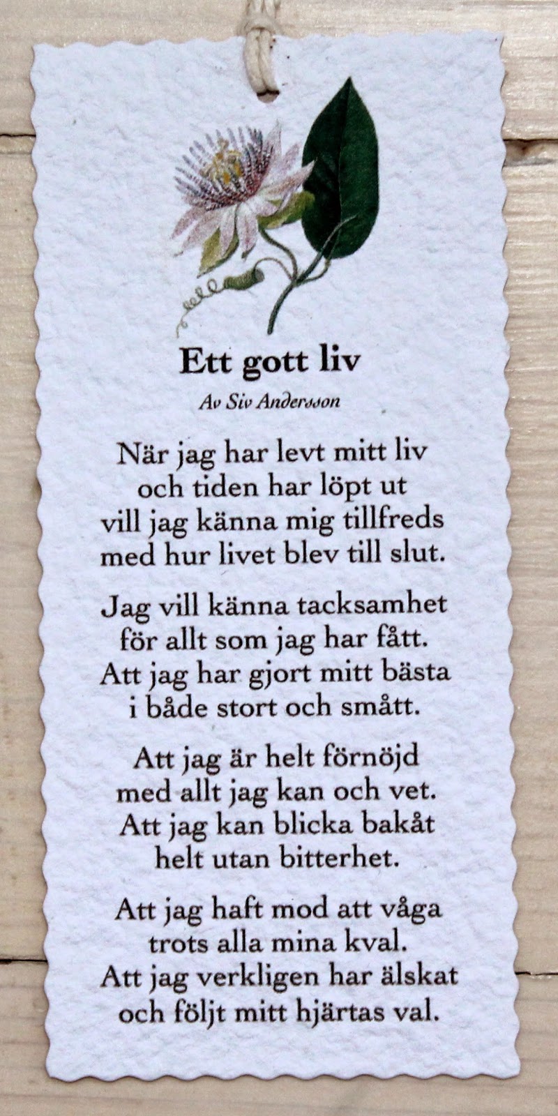 Annas idéer: Vårens nya diktkort!