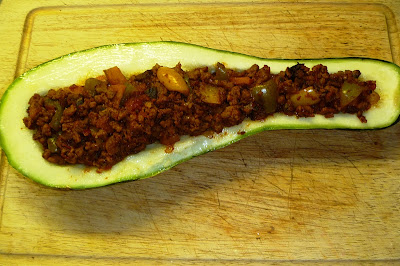 The Vegetarian Experience: Baked Stuffed Marrow