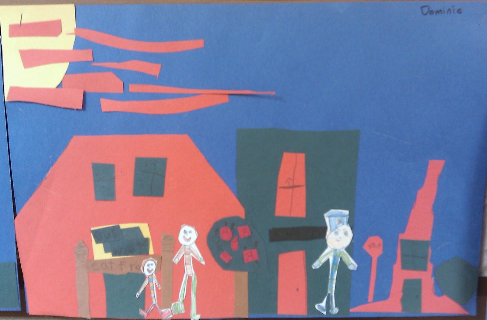 Learning through Art: 2nd Grade Community Collage