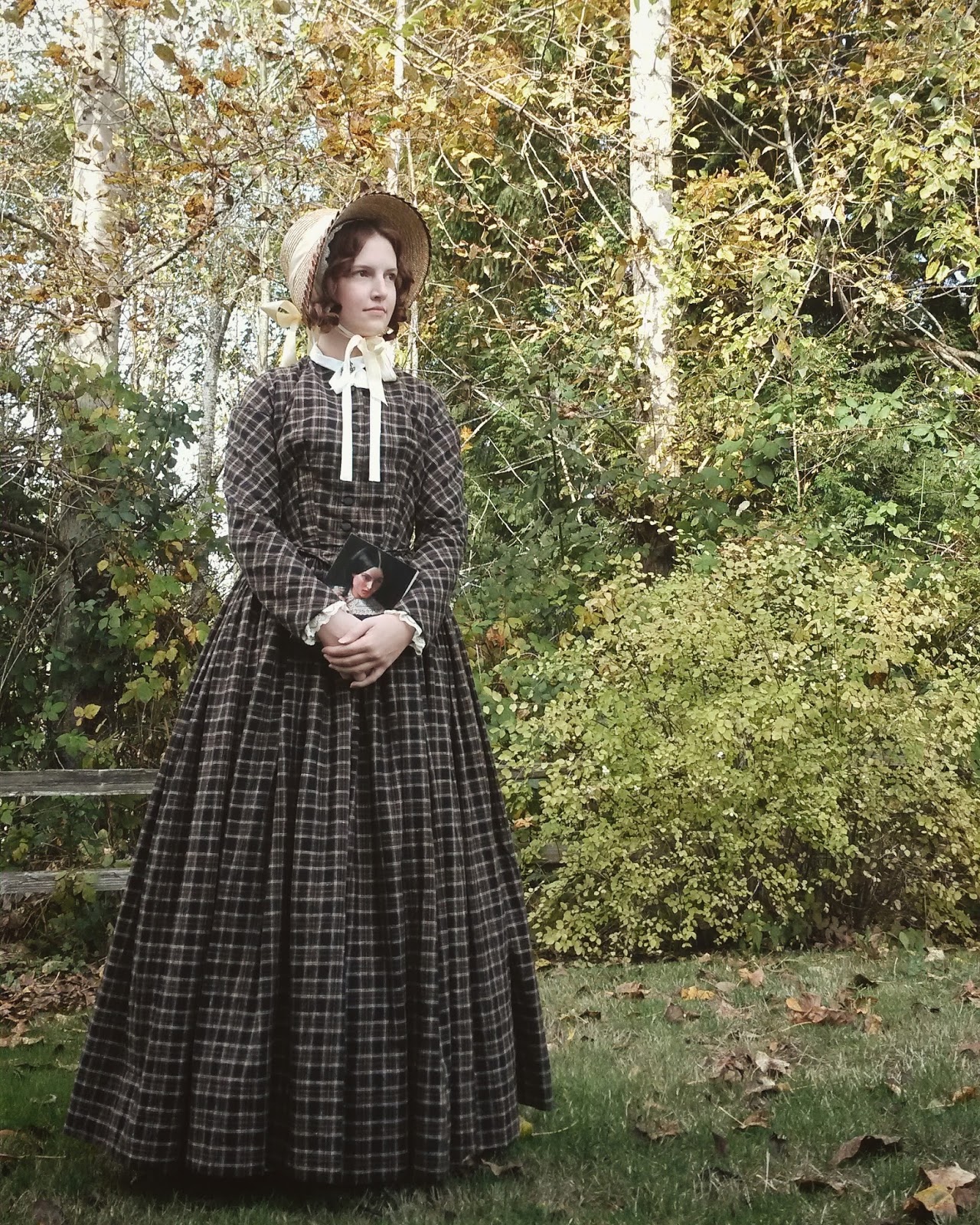 Behind the Seams: The Completed 1840's Dress