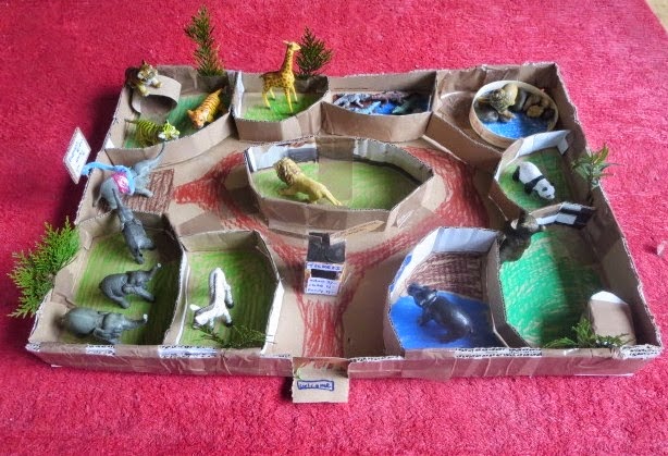 Cardboard Zoo | Munchkins and Mayhem