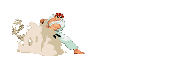 Amigos: Hadouken (Hadoken) Street Fighter - Ryu Hoshi e Ken Masters
