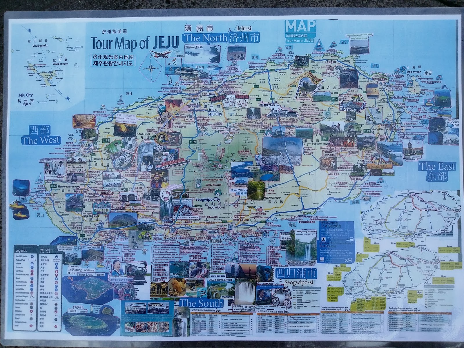 [ JEJU TAXI TOUR KJ ]: Jeju Travel Guide map
