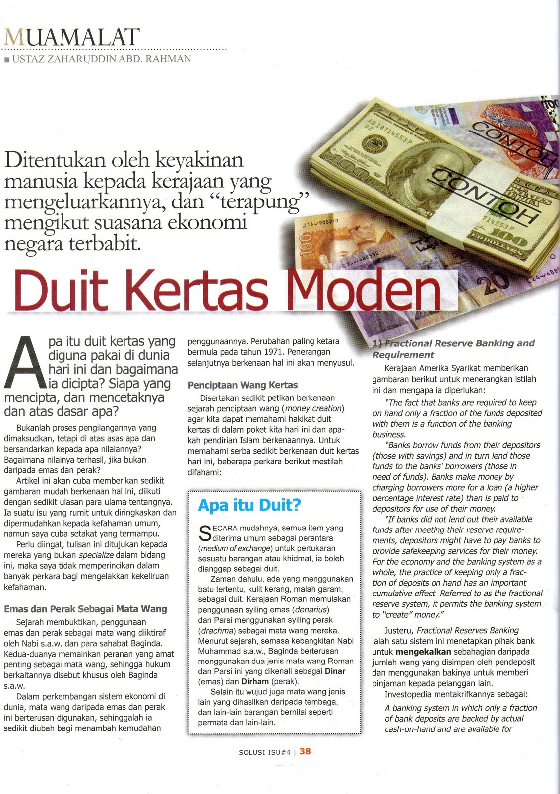 Contoh Artikel Majalah Singkat Berbentuk Laporan Berita Rebecca - Riset