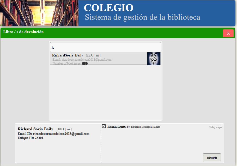 sistema bibliotecario php mysql ~ Tusolutionweb
