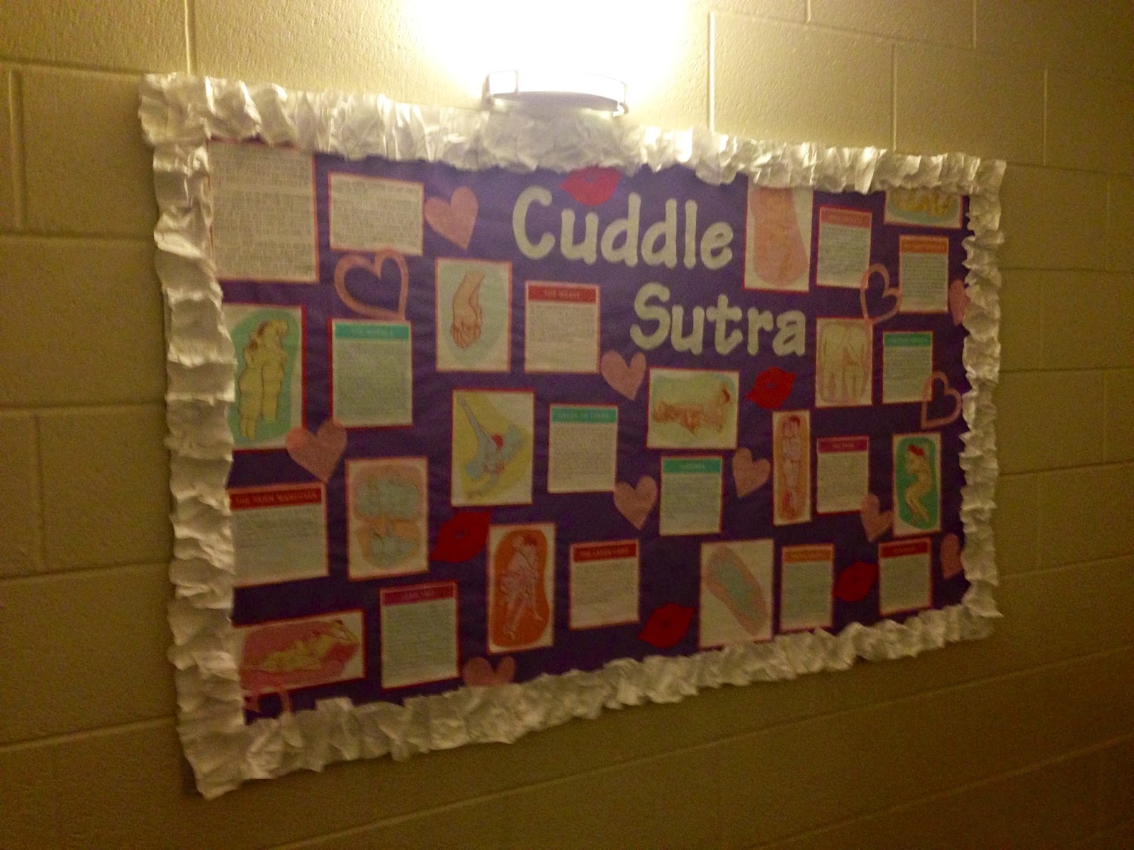 Quite Smashing Love: Cuddle Sutra...A Valentine's Day Bulletin Board