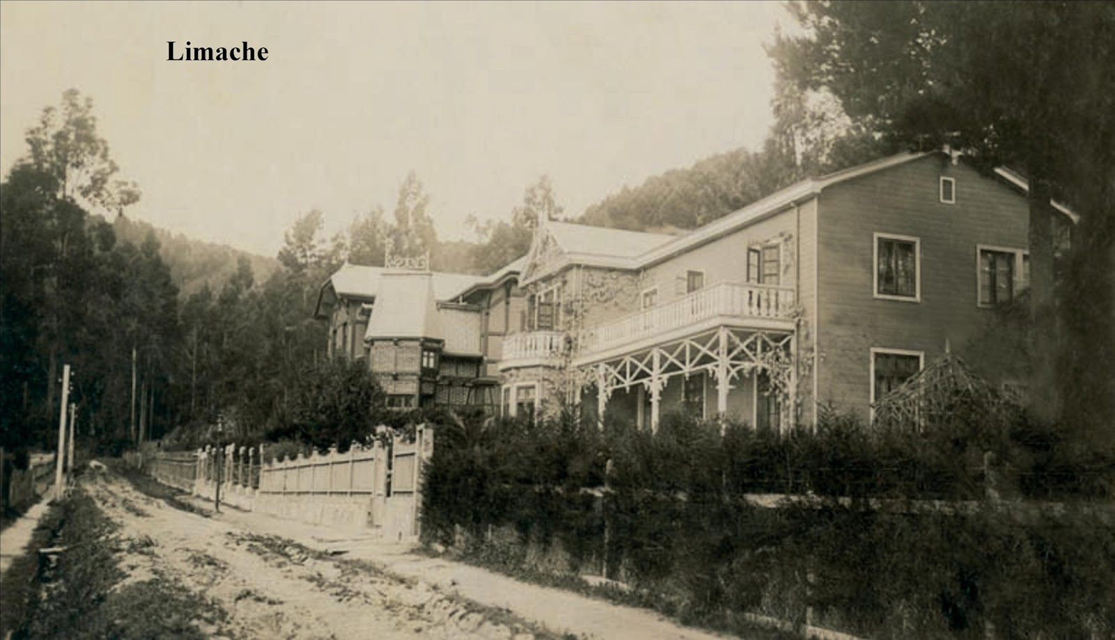 Imágenes de Chile del 1900: Limache y Olmué