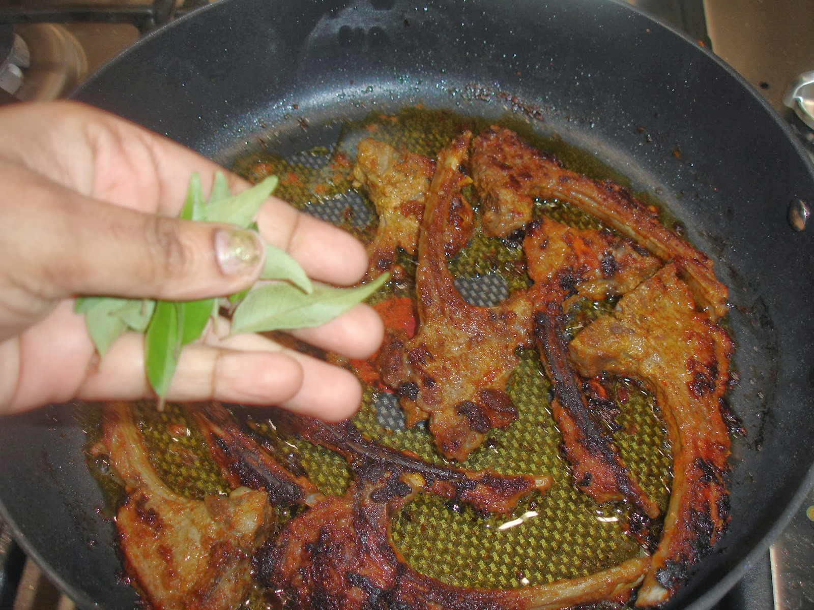 VineelaSiva: Goat Chops